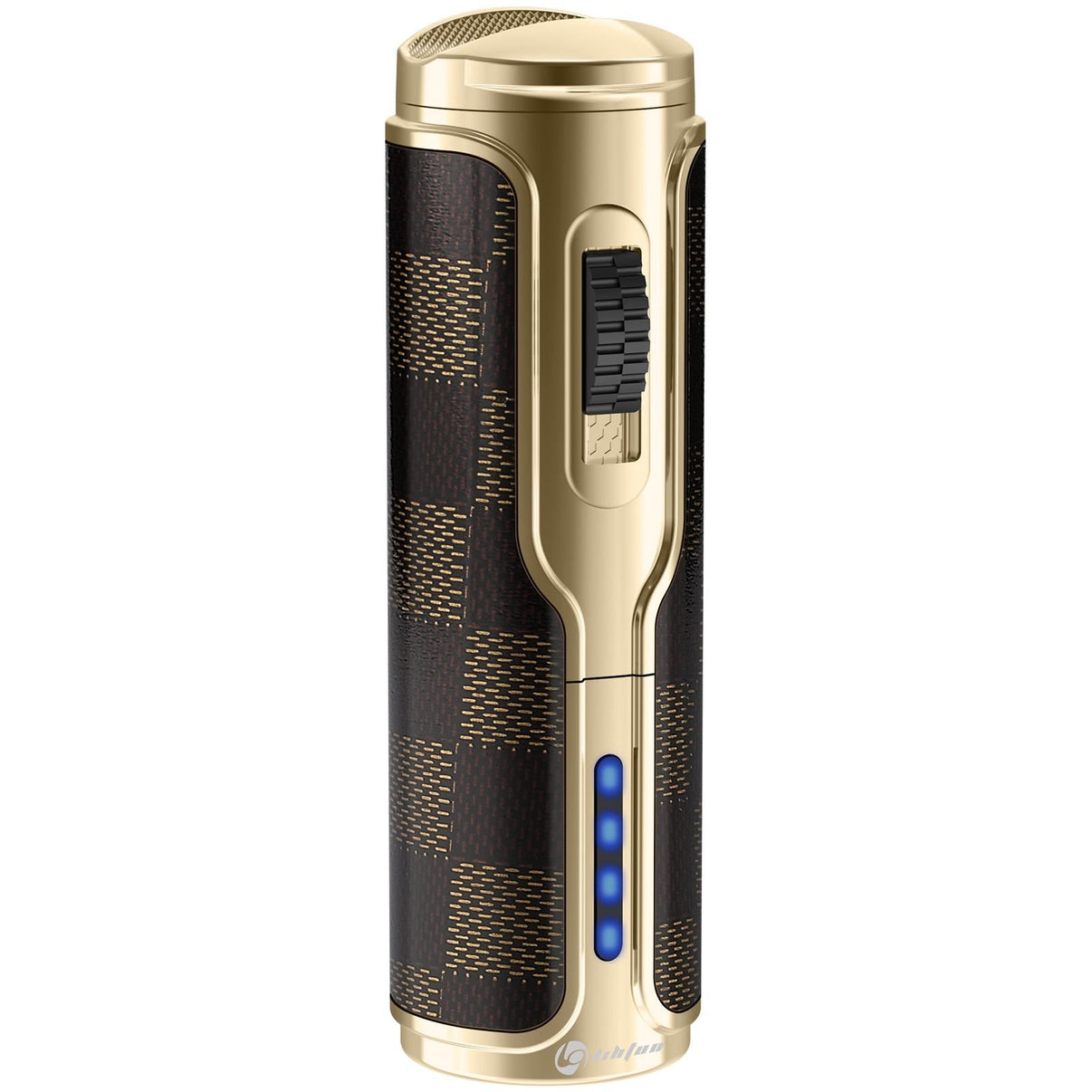 XIFEI LIHTUN 3-in-1 Cigar Lighter with Cigar Punch Cigar Holder