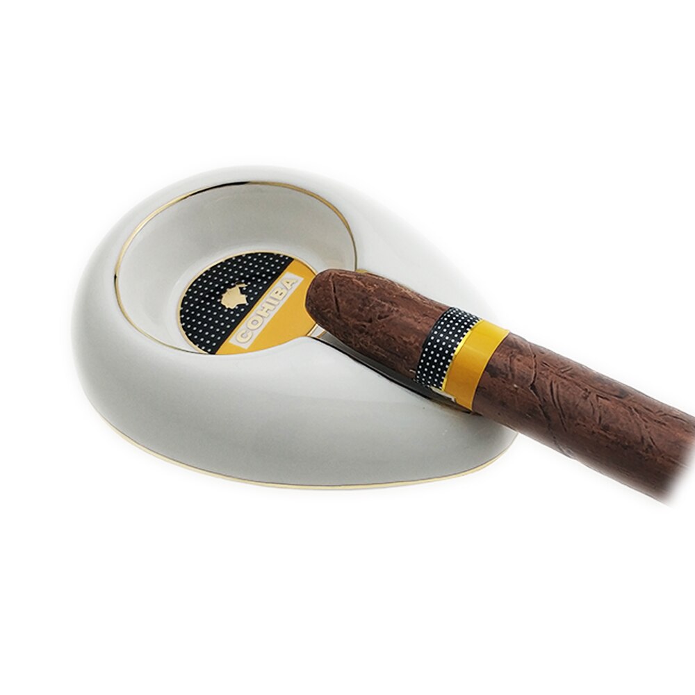 COHIBA CIGARETTE CERAMIC ASHTRAY