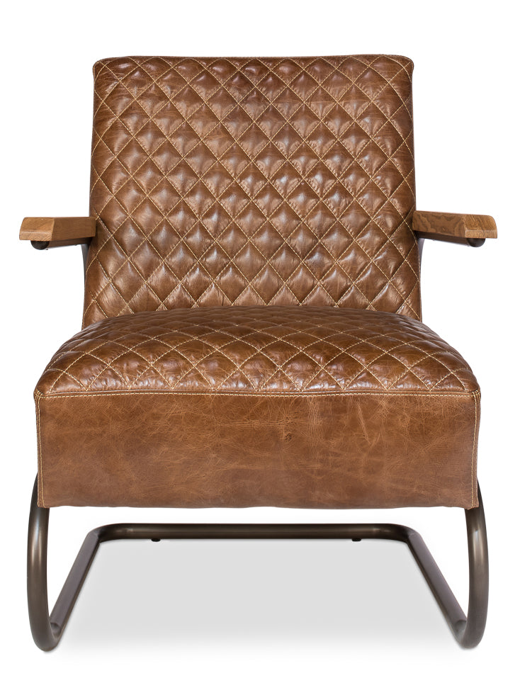 Leather Cigar Chairs