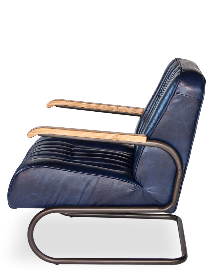 Bel-Air Arm Chair, Blue by Sarreid – Grand Humidors