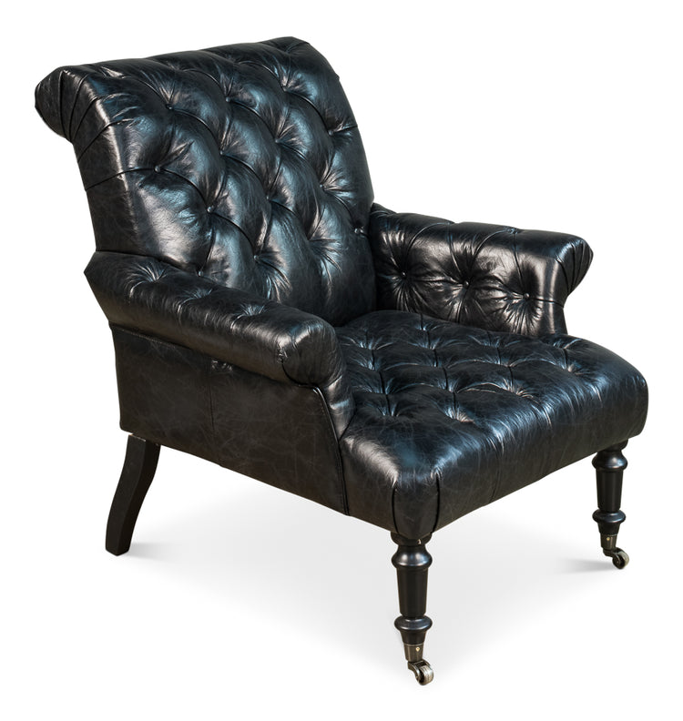 Leather Cigar Chairs