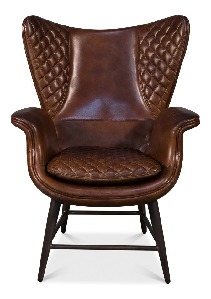Leather Cigar Chairs