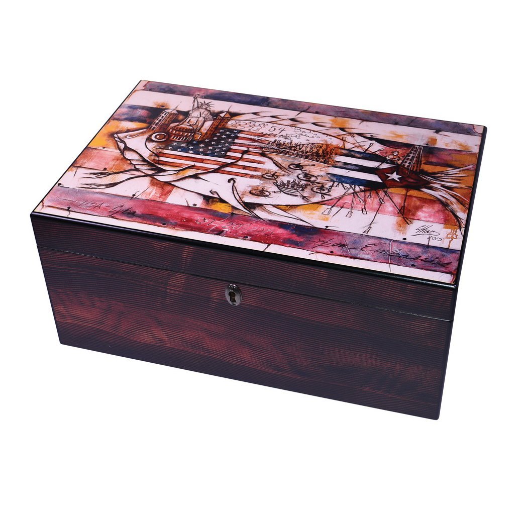 Humidor Supreme Open Embassies Humidor by Quality Importers - 100 Ciga ...